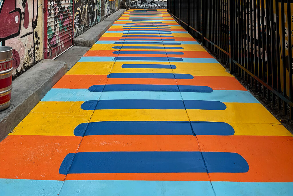ROAD PAINTING - Betty Sargeant